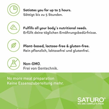 Astronautennahrung SATURO, Original, 500 kcal, Trinkmahlzeit mit ...