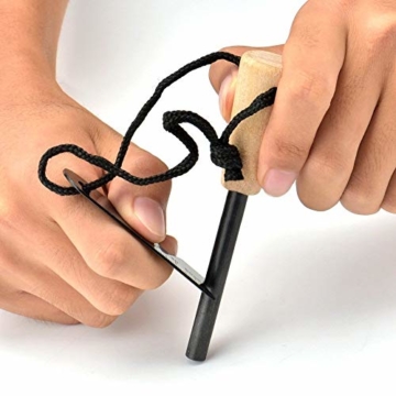 Ember Rock Feuerstahl Survival Outdoor Ausrüstung – Feuerstarter ...